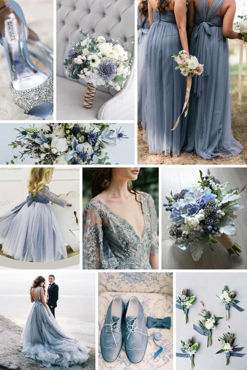 Colour Palette: Dusty Blue - WEDDING BLOG